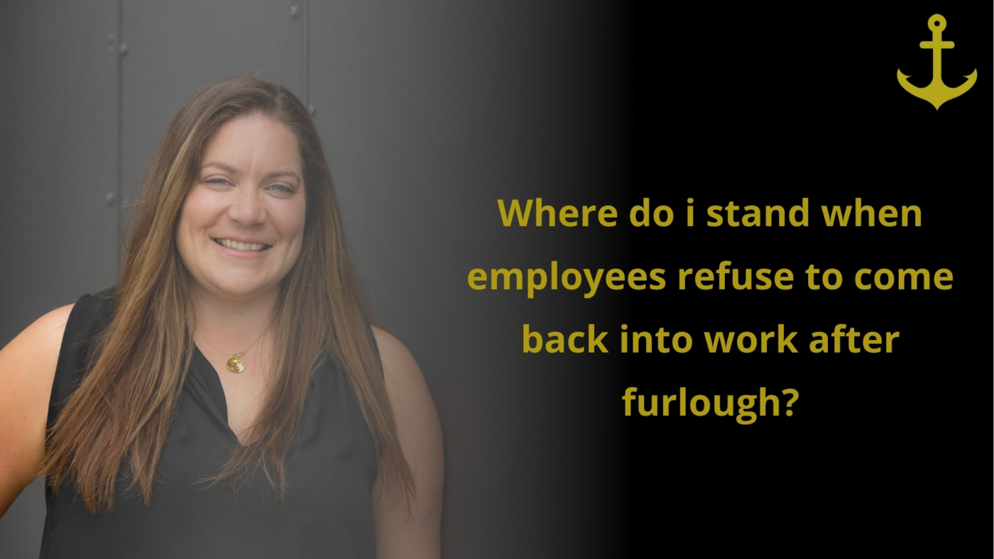 Refusing to return after furlough?